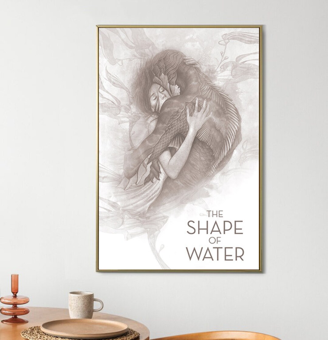 The Shape of Water Classic Movie Poster HD Canvas Print Home Decor Wall ...