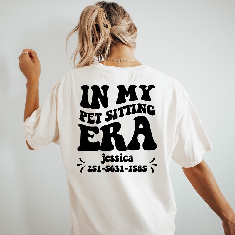 Pet Sitter Shirt - Etsy