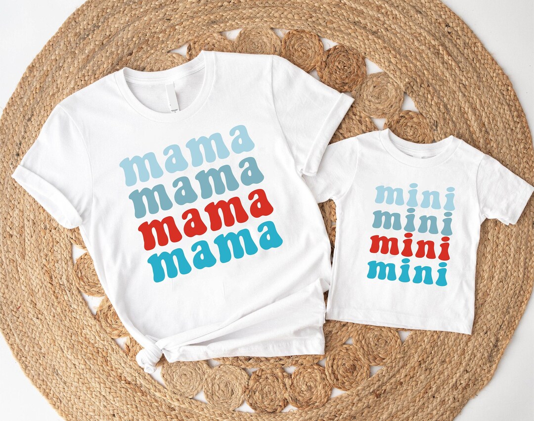 Americana Mama Mini 4th OF July Shirt, Trendy T-shirt for the Coolest ...