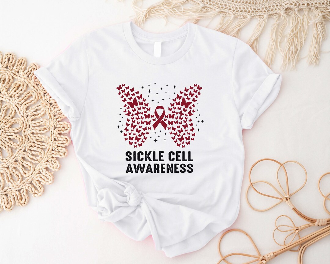 Sickle Cell Awareness T-shirt, Sickle Cell Fighter Shirt, Sickle Cell ...