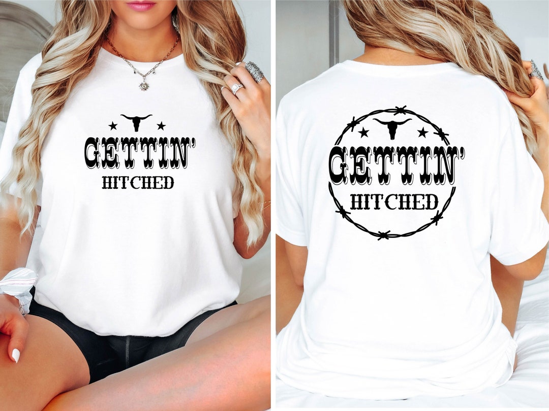 Getting Rowdy Getting Hitched Shirt, Western Bachelorette Matching ...