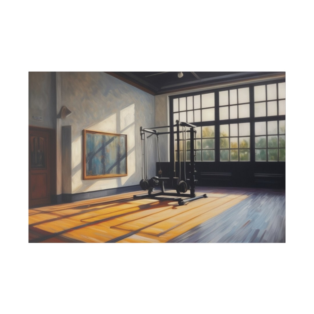 Gym, Workout, Wall Artmatte Canvas, Stretched, 0.75 - Etsy