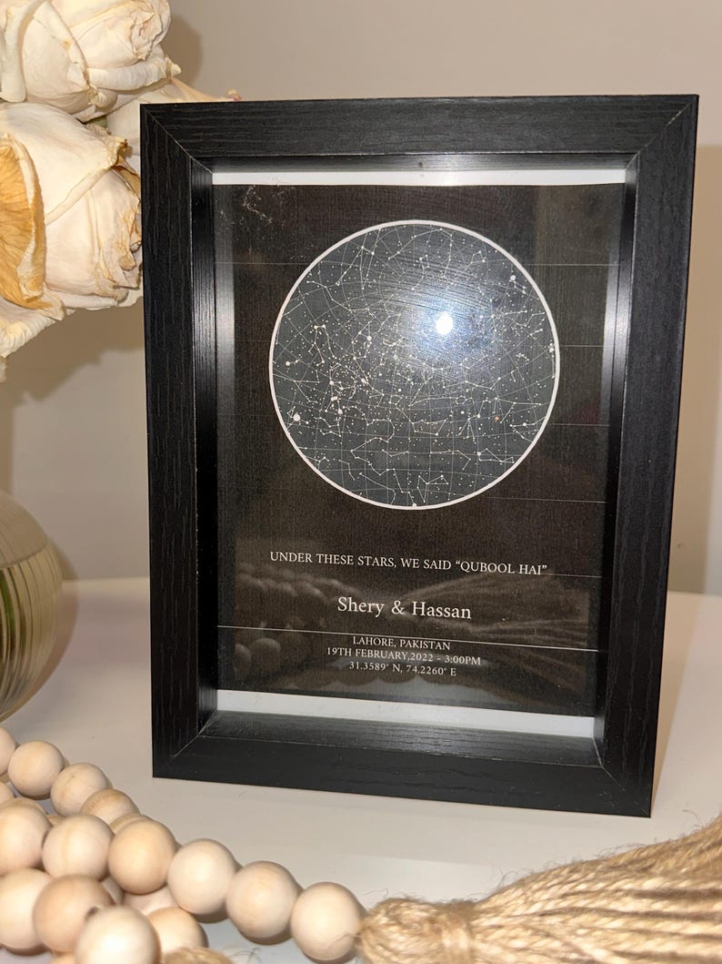 Stellar Snapshot Star Map – Personalized Celestial Art for Your Cosmic ...