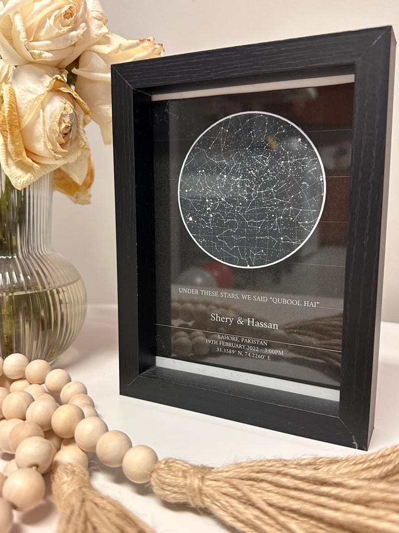 Stellar Snapshot Star Map – Personalized Celestial Art for Your Cosmic ...