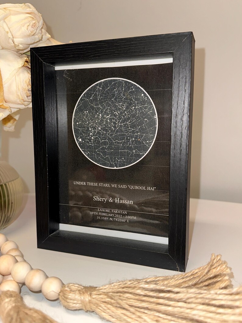 Stellar Snapshot Star Map – Personalized Celestial Art for Your Cosmic ...