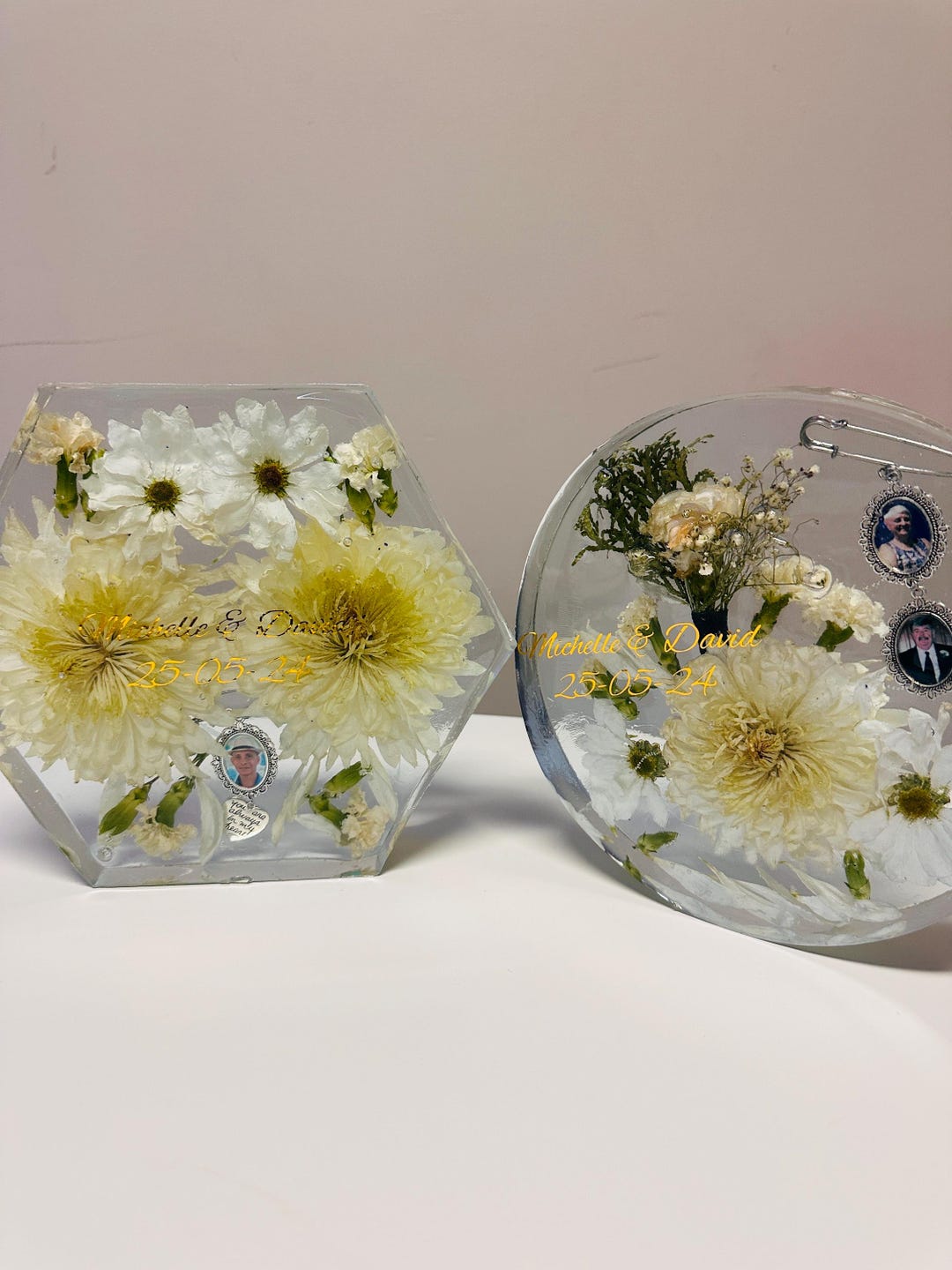 Handcrafted Resin Flower Preservation | Custom Wedding/ Proposal Floral ...