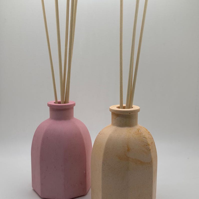 Handmade Concrete Reed Diffuser | Minimalist Home Fragrance - Etsy