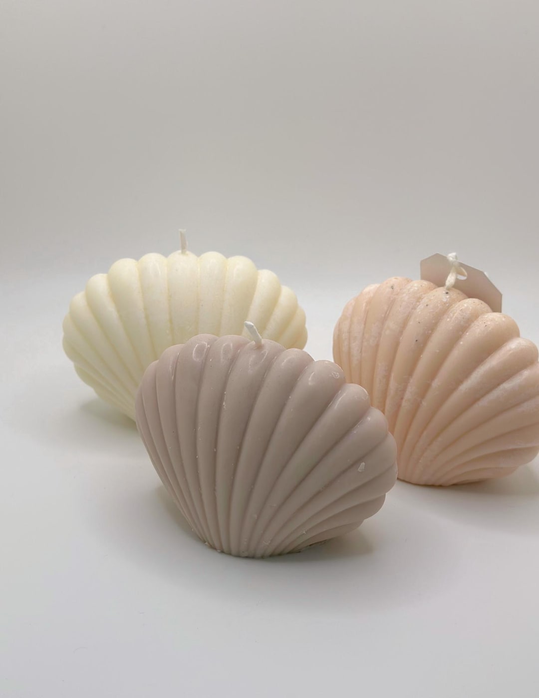 Unique Handmade Shell Shaped Candle Perfect Gift for Any Occasion ...