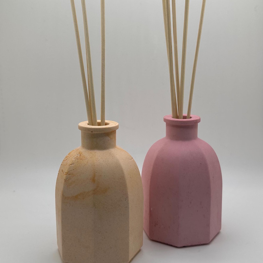 Handmade Concrete Reed Diffuser | Minimalist Home Fragrance - Etsy