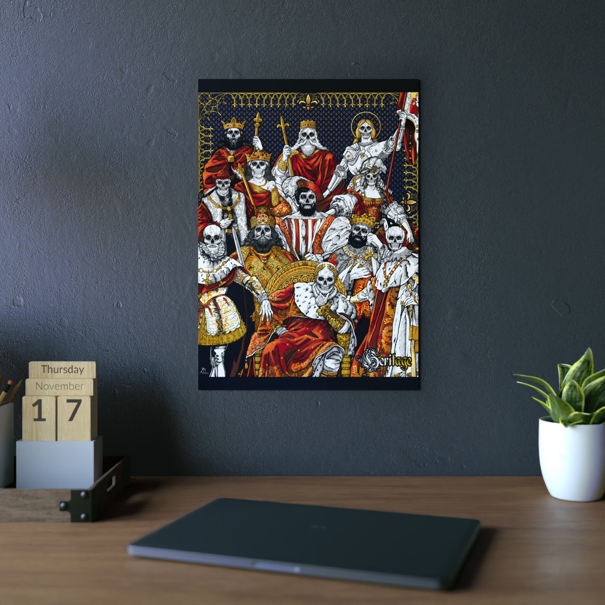 French Monarchy Heritage Aluminum Composite Panel - Etsy