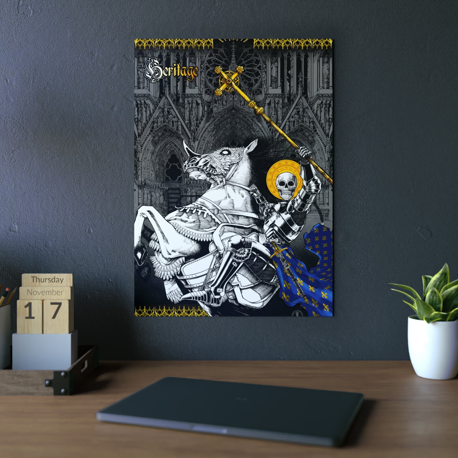 Aluminum Joan of Arc Composite Panel - Etsy