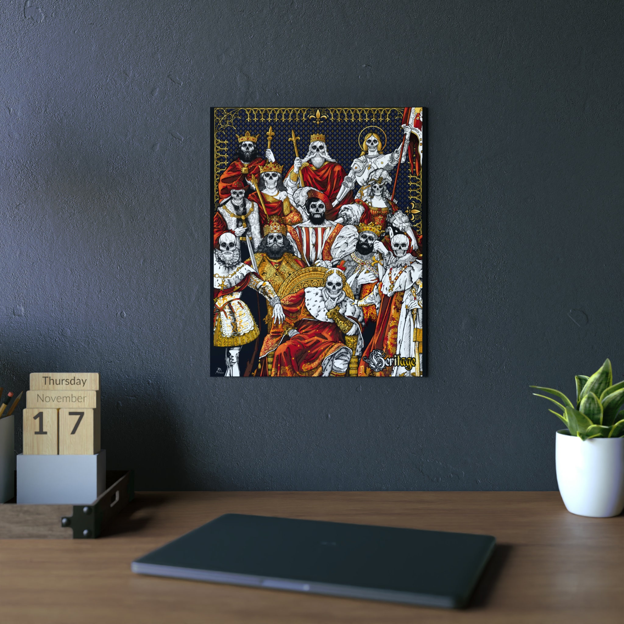 French Monarchy Heritage Aluminum Composite Panel - Etsy