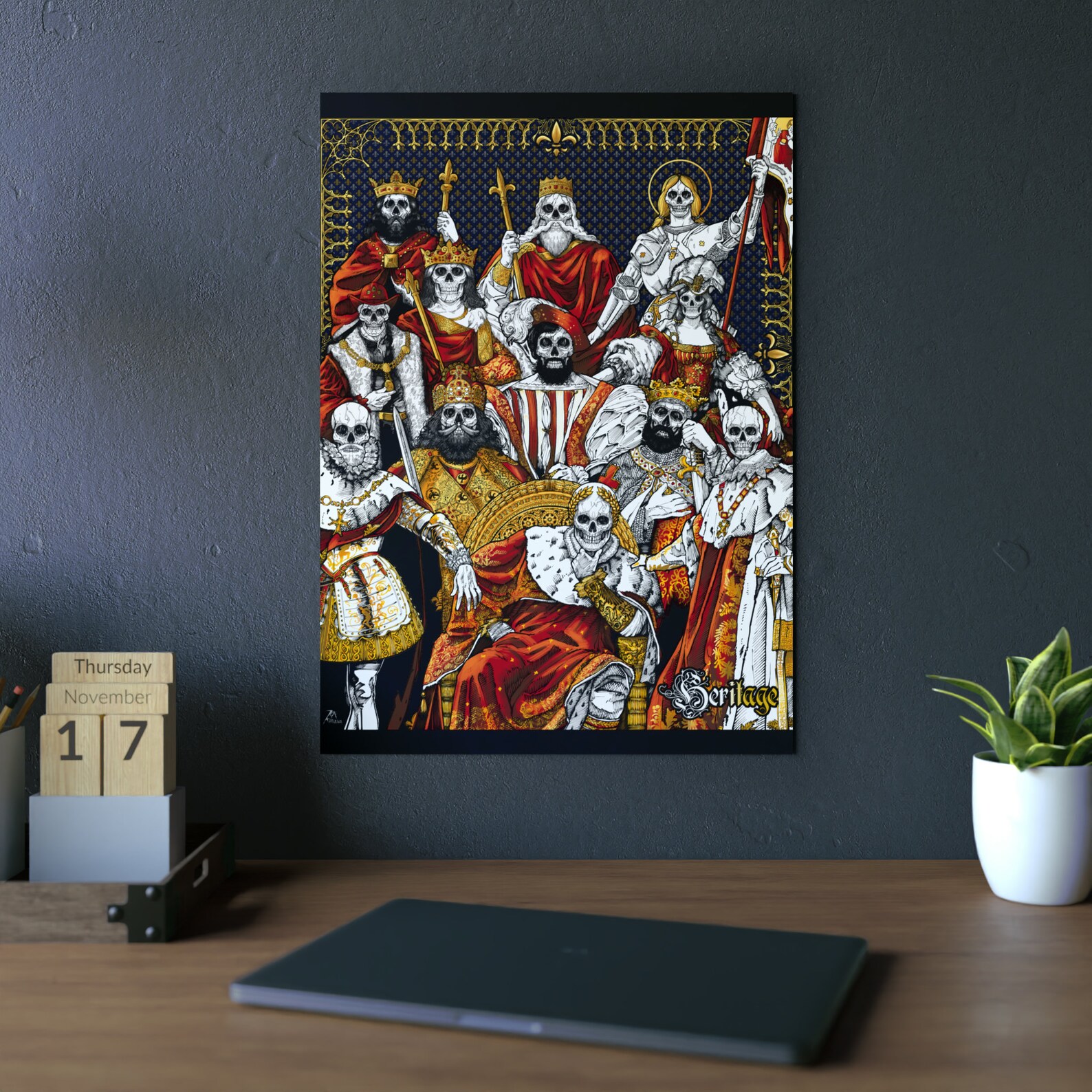 French Monarchy Heritage Aluminum Composite Panel - Etsy