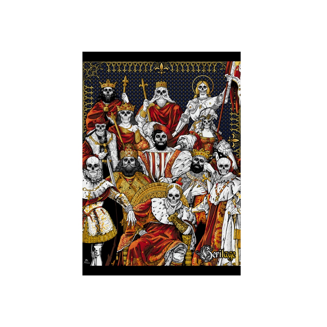 French Monarchy Heritage Aluminum Composite Panel - Etsy