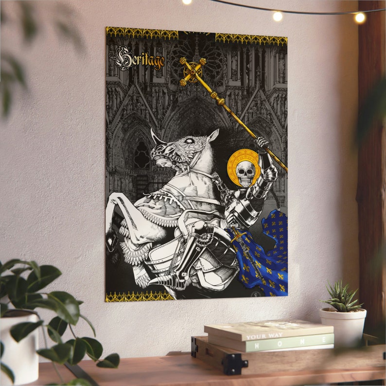 Aluminum Joan of Arc Composite Panel - Etsy