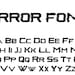 Glitched Computer Font SVG, Glitch Font, Fonts for Cricut, Glitch Font ...