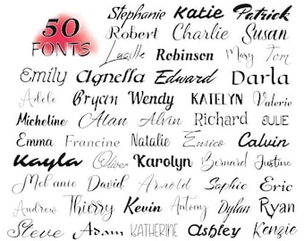 Boys Fonts Font Bundle, Handwritten Font, Fonts for Cricut, Canva Font ...