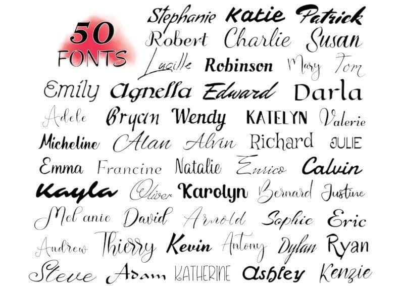 The Ultimate 50 Fonts - Font Bundle, Handwritten Font, Heart Font ...