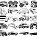 Cars Bundle PNG, Cars Clipart, Cars SVG, Planes and Cars, Cars Bundle ...