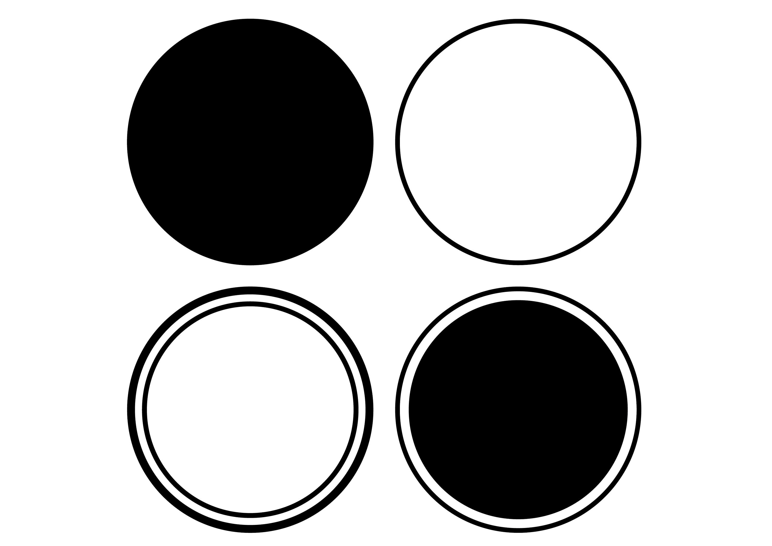 Circle SVG Bundle, Circle Outline SVG, Circle Monogram SVG, Circle ...