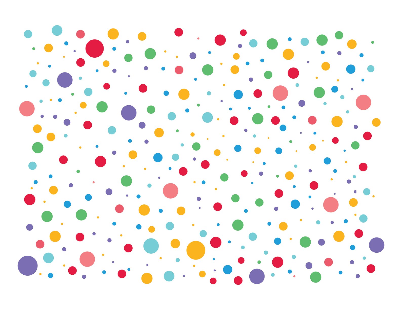 Polka Dot Pattern SVG, Instant Download, Random Polka Dots, Polka Dot ...