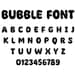 Bubble Font, Bubble Script Font, Bubble Alphabet, Bubble Letters Svg ...