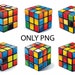 Rubiks Cube SVG Bundle, Instant Download, RUBIKS Cube SVG, Rubiks Cube ...