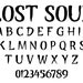 Lost Soul Font, Horror Alphabet SVG, Horror SVG Alphabet, Horror Font ...