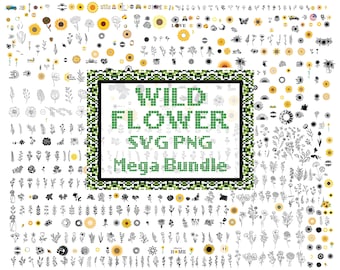 Flowers SVG, Flowers Clipart, Leaves Svg, Rose SVG, Circut Cut Files Silhouette, Flowers Png ...