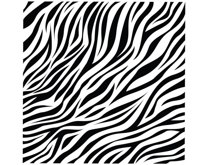 Zebra-Print-Svg-Bundle, Zebra-Streifen-Svg, Tierdruckmuster-Svg, Zebra ...