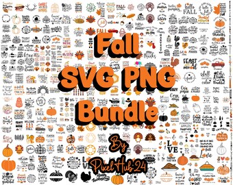 Fall SVG, Fall SVG Bundle, Autumn Svg, Thanksgiving Svg, Fall Svg ...