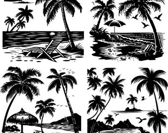BEACH SVG Bundle, SUMMER Svg, Beach Clipart, Summer Cut Files for ...