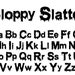 Sloopy Slatter, Dripping Alphabet, Cut Files, Svg File, Fonts for ...