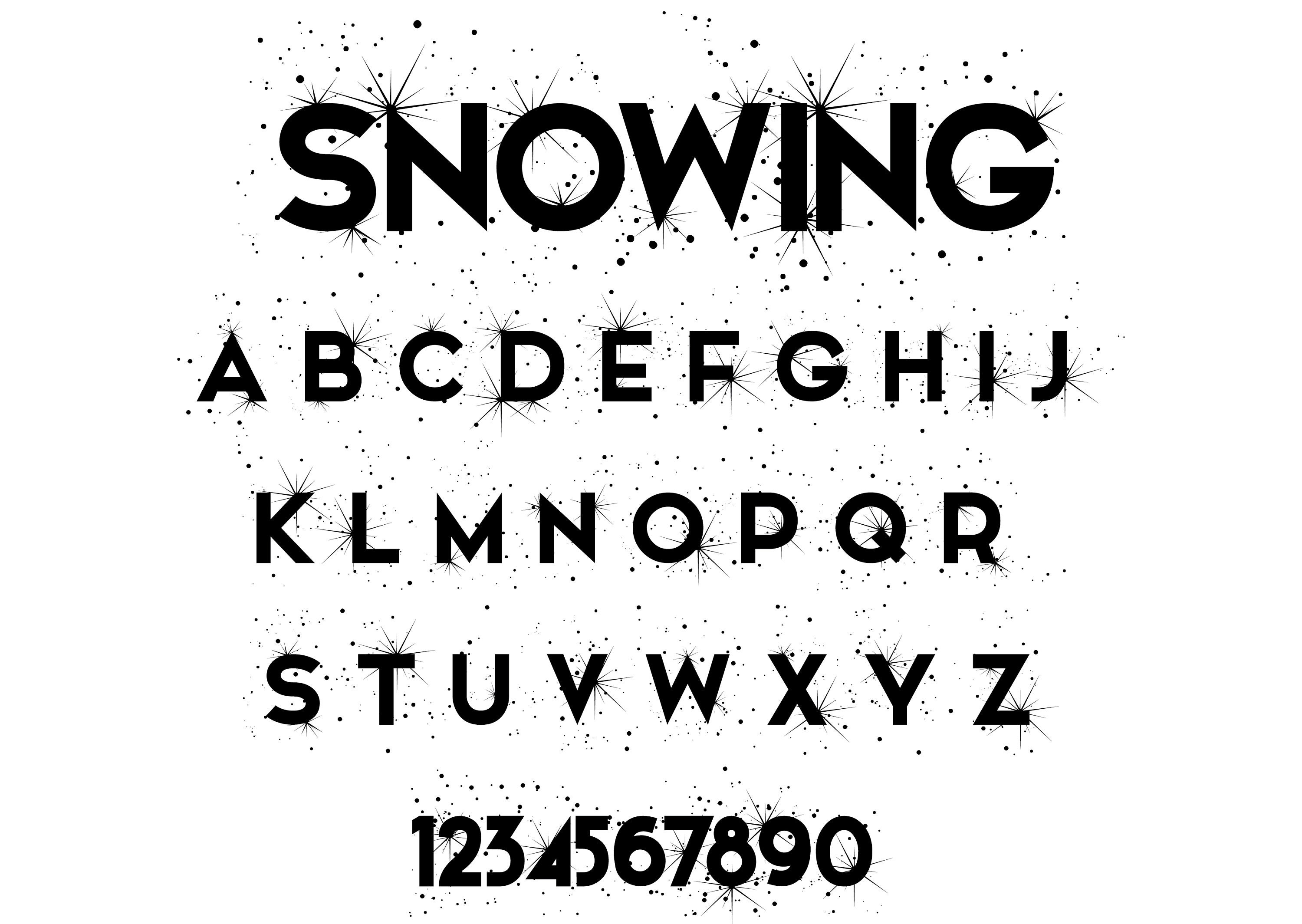 Snowing Font SVG, Polka Dot Alphabet SVG, Polka Dot SVG, Digital ...