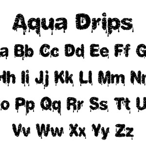 Dripping Fonts Bundle, Dripping Font, TTF SVG, Cricut Blood, Dripping ...