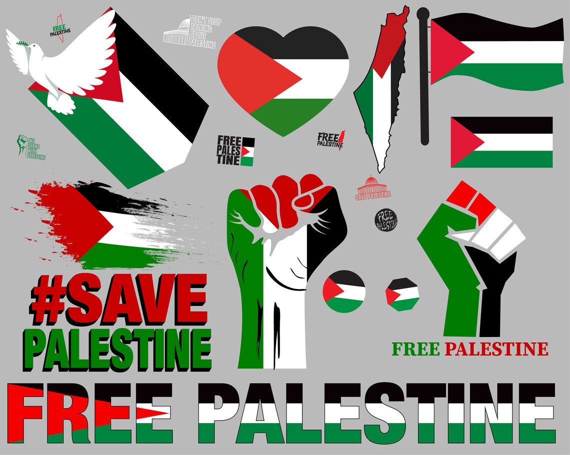 Palestine Svg Bundle, Palestine Svg, Gaza Free Svg, Vinyl Transfer ...