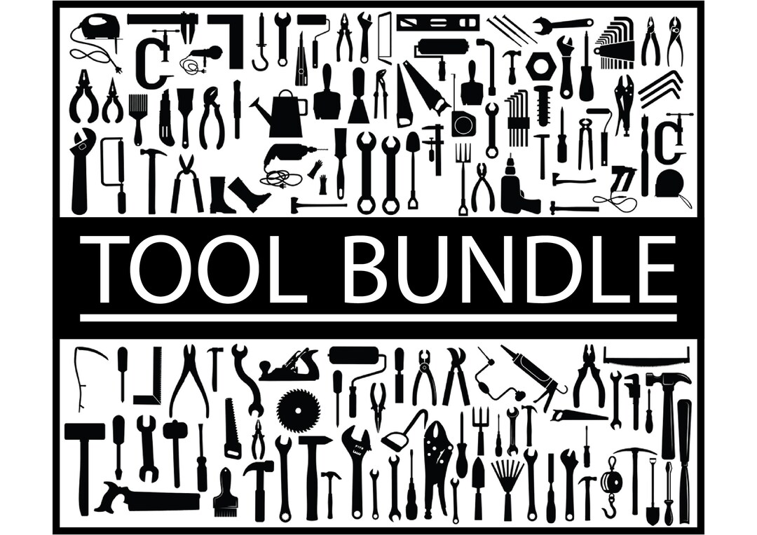 Tools SVG Bundle, Tools PNG Bundle, Tools Clipart, Tools SVG Cut Files ...
