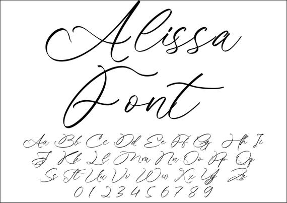 Cursive Handwriting Fonts