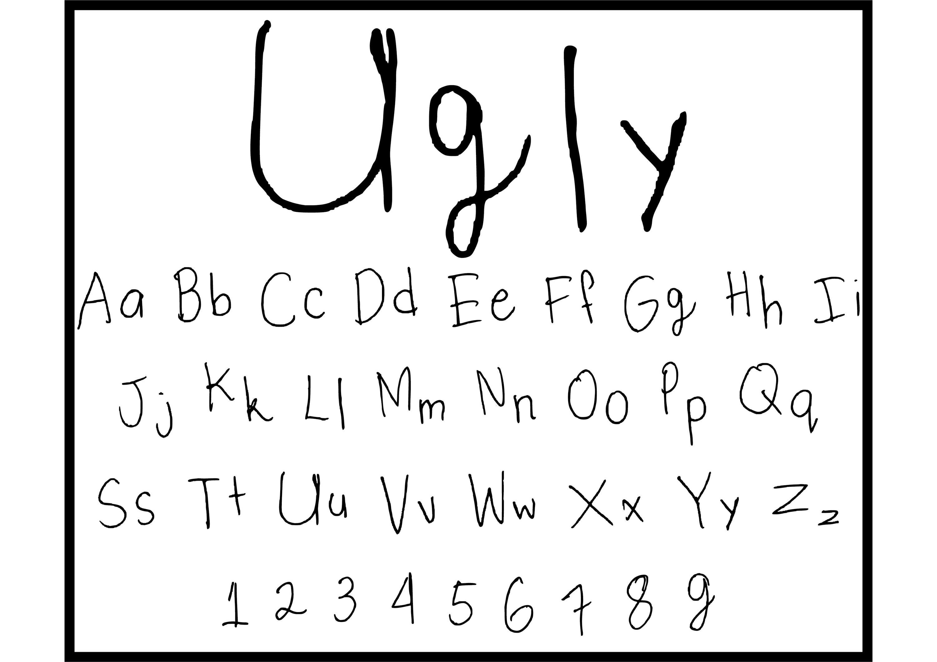 Kindergarten Font, Children Font, Teacher School, Letters SVG PNG ...