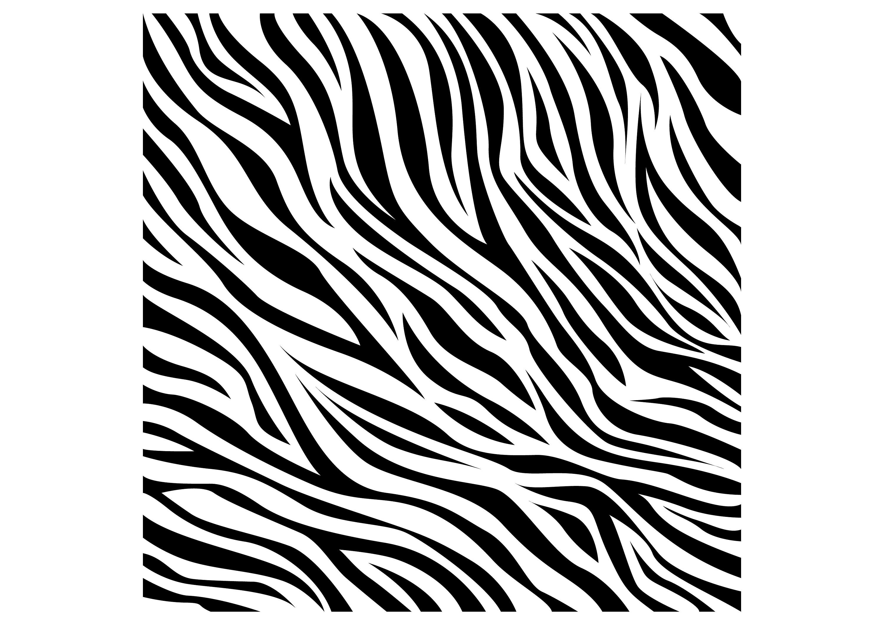Zebra Print Svg, Zebra Stripes, Zebra Skin Lines, Animal Print Pattern ...