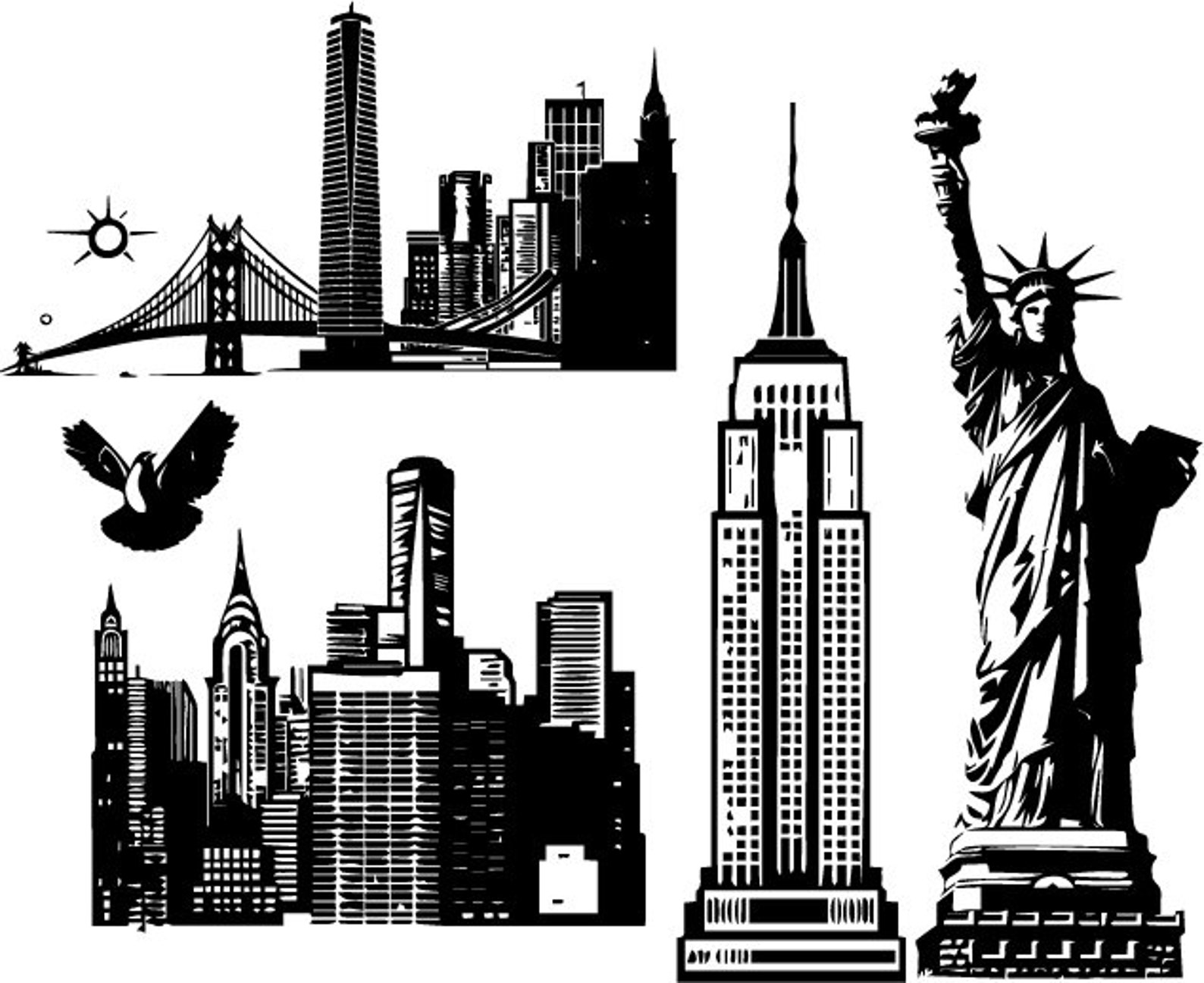 NEW YORK BUNDLE Svg, New York Bundle, New York Svg, New York Png, New ...