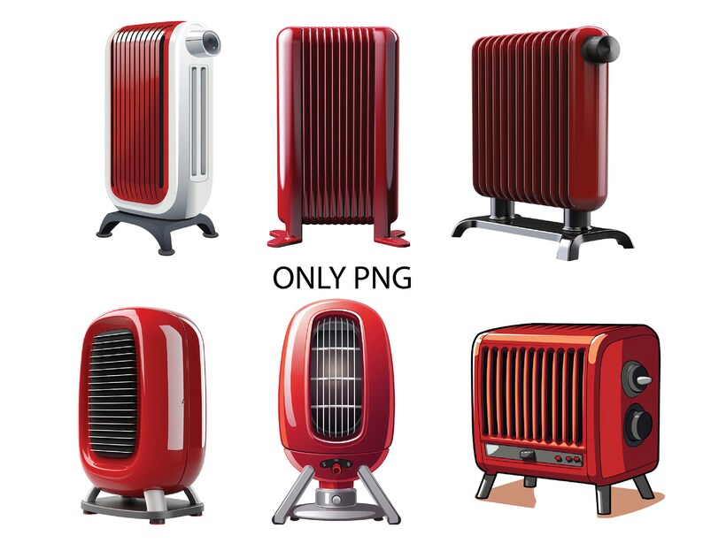 Heater PNG, INSTANT DOWNLOAD, Heat Heating Electric, Radiator Home ...