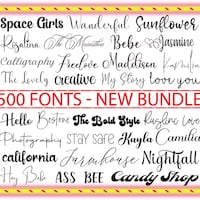 Font - Etsy