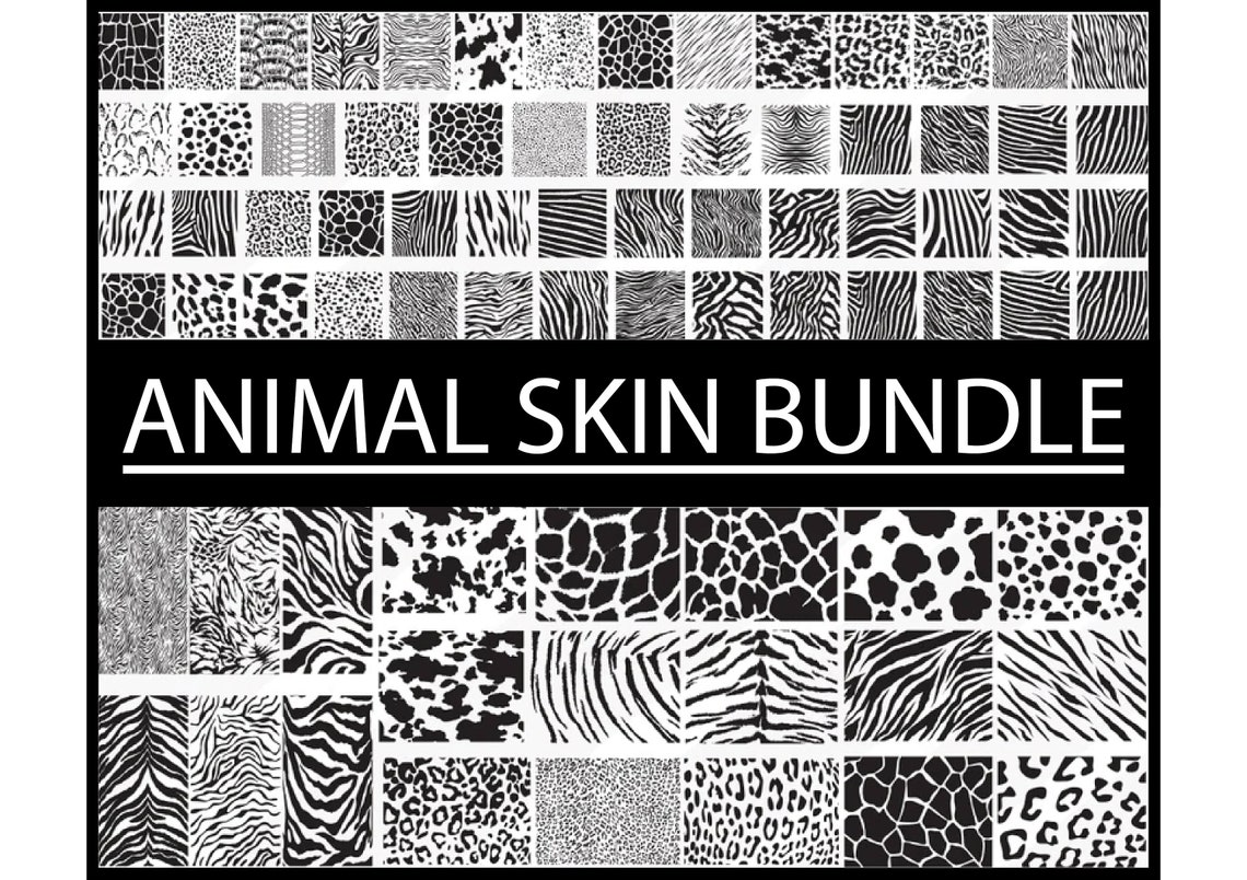 Animal Print SVG, Animal Print Bundle SVG, Instant Download, Animal SVG ...
