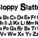 Sloopy Slatter, Dripping Alphabet, Cut Files, Svg File, Fonts for ...