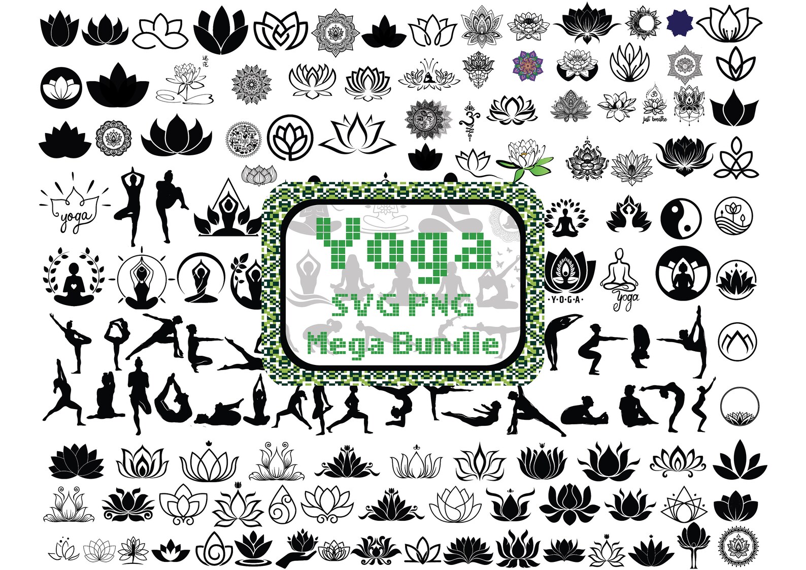 Yoga SVG Bundle, Yoga SVG, Yoga Quotes SVG, Yoga Shirt Svg, Yoga Pose ...
