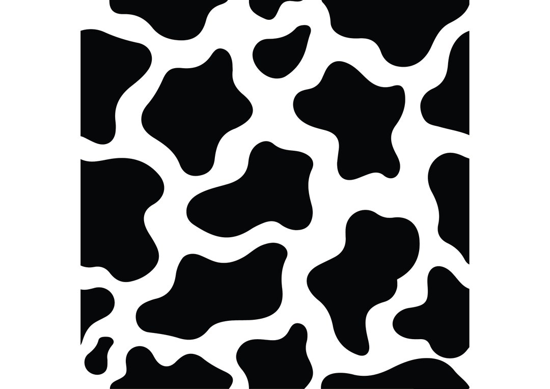 Cow Print Svg, Cow Print Pattern, Svg Files, Pattern for Cricut, Cow ...