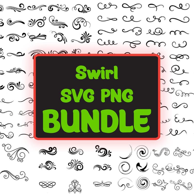 Swirls Frames - Etsy