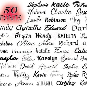 The Ultimate 50 Fonts - Font Bundle, Handwritten Font, Heart Font ...