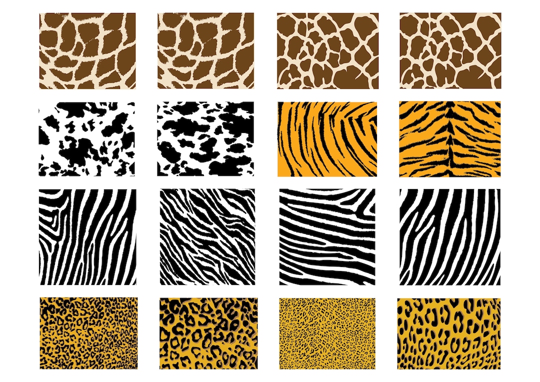 Animal Print SVG, Animal Print Bundle SVG, Instant Download, Animal SVG ...